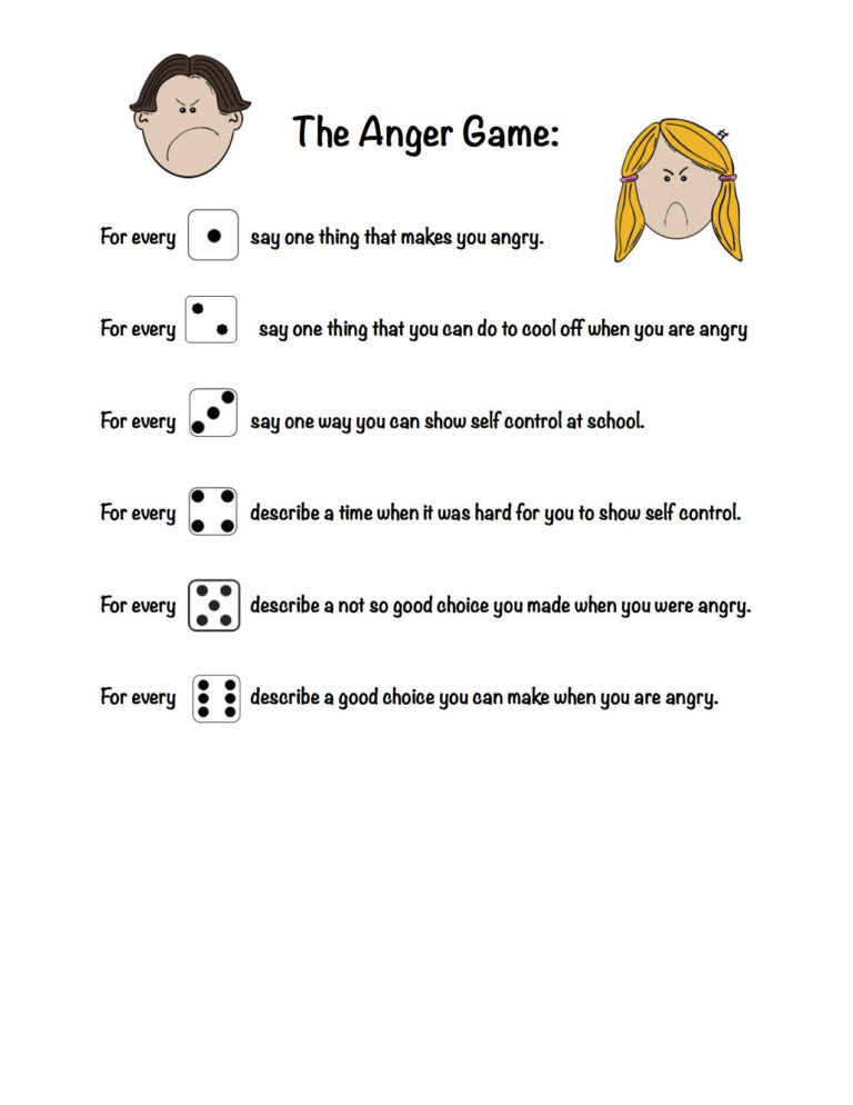 Pin On Elementary School Counseling | Anger Management Worksheets